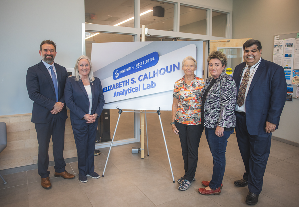 UWF announces $150,000 gift to establish the Elizabeth S. Calhoun ...